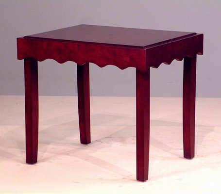 Rubber Wood  Square Side Coffee Table For Hotel Square End Table supplier