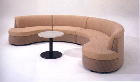 Wedge Hotel Room Luxury Corner Sofa Beige Color  Public Area 3 Seater Sofa With Bolster supplier