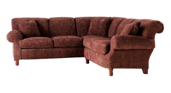 Wedge Hotel Room Luxury Corner Sofa Beige Color  Public Area 3 Seater Sofa With Bolster supplier