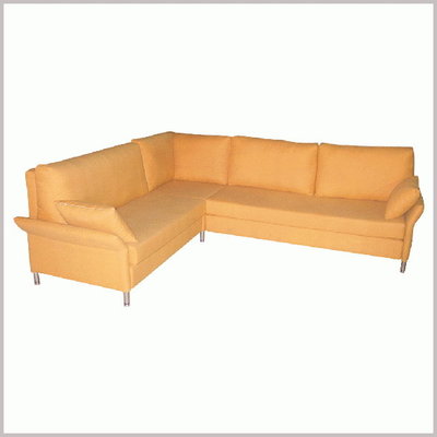 T Shape Fabric Luxury Corner Sofa With High Density Foam Cushion supplier