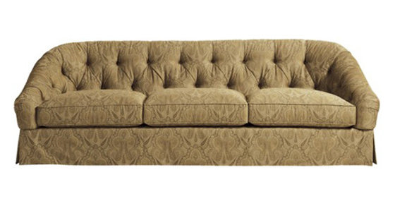 American Style Button Tufted Leisure Hotel Furniture Sleeper Sofa Wooden Frame supplier