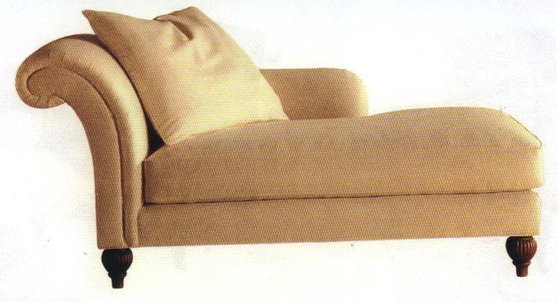 Moden Leisure Velvet Chaise Lounge Chair For Hotel Living Room supplier