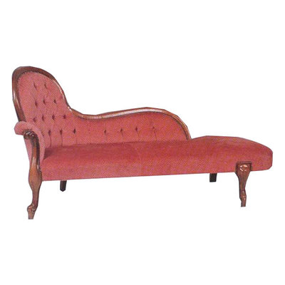 Luxury Custom Leather Chaise Lounge Cushions For Indoor Curved Chaise Lounge Chair supplier