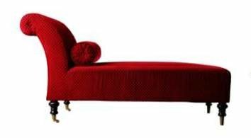 Brightly Color  Fabric Upholstered Chaise Lounge Wooden Bench Seat With Hardwood supplier