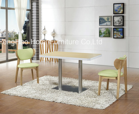 Ss Leg Square Restaurant Tables And Chairs , Hotel And Restaurant Furniture supplier