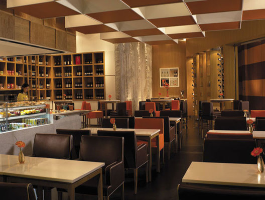 Commercial Lobby Table Furniture With Stainless Steel Leg And Round Dining Table supplier