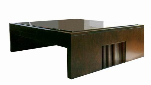 Modern Dark Walnut  Wood ZenSide Coffee Table And End Tables For Hotel supplier