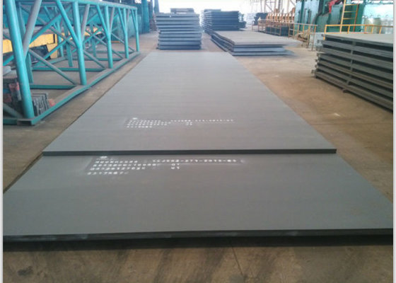 Structural Hot Rolled Plate Steel Thick  6 - 100mm Atmospheric Corrosion Resistant