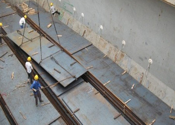 Alloy Hot Rolled Mild Steel Plate , Custom Size ASTM A204 Rolled Steel Sheet