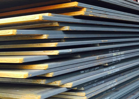 GL Shipbuilding Steel Plate KR LR Garde Material Width 4800mm Black Painted Surface