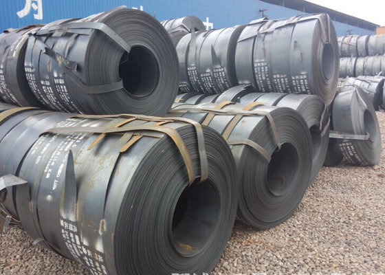 Q235 Raw Material Coil Of Steel , Width 20mm -  600mm Hot Rolled Steel Roll