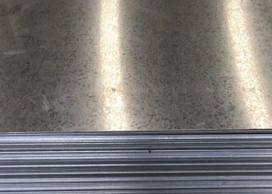 Passivated / Chromated Galvanised Sheet Steel , SGCC Galvanized Steel Plate