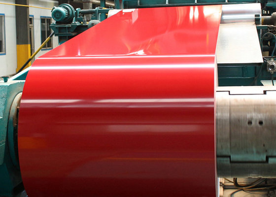 10 - 20μM Top Painting Color Coated Steel Coil Back Painting 5-15μM RAL9002