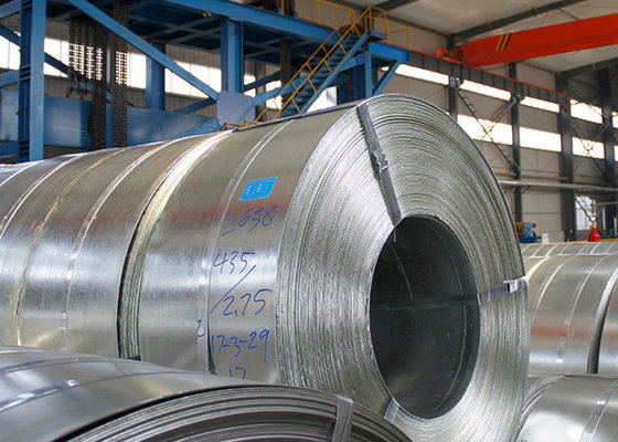 Espessura de aço galvanizada 2.0mm/2.5mm da tira do mergulho Q195 quente 3 - peso de 8 toneladas
