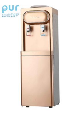 Floor stand water dispenser with safety lock