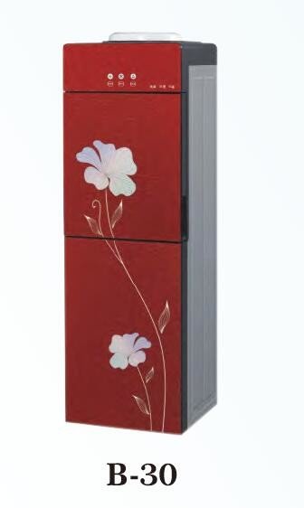 3D Tempered Glass Water Dispenser-B-30/2016 the hot sale water dispenser