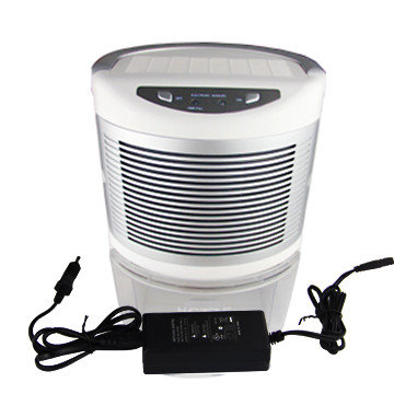 60W Environmental ABS Fireproof Portable Electric Dehumidifier For Bathroom