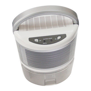 60W Environmental ABS Fireproof Portable Electric Dehumidifier For Bathroom