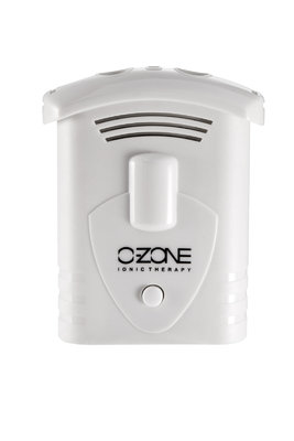 White Indoor / Outdoor Portable Air Cleaner With Electrostatic Generator
