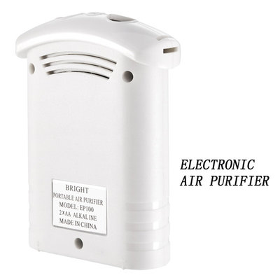 Neutralizes Odors Quiet Electronic Air Purifier Portable , Cigarette Smoke Mini Air Purifier