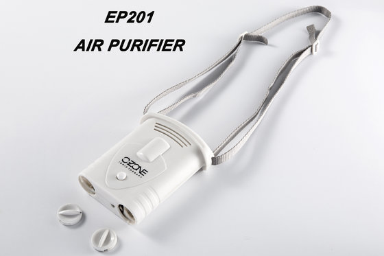 Germicidal Portable Home Air Purifier , 2AA Alkaline Power Mini Air Purifier