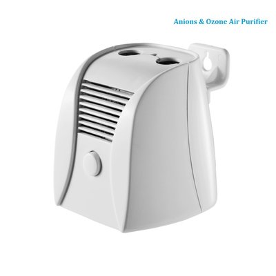 No Filters White ABS Electronic Air Purifier Small Battery And Adapter 6V 1A