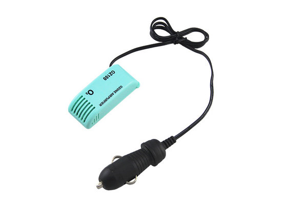 12V Micro Car Air Purifier Ozone generated to Limits Molds Green Color