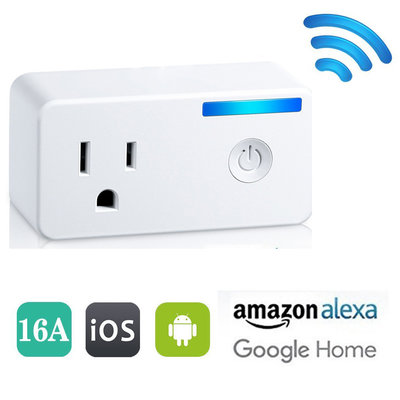 Wifi Controlled Plug Sockets With Voice Control , Wifi Timer Plug