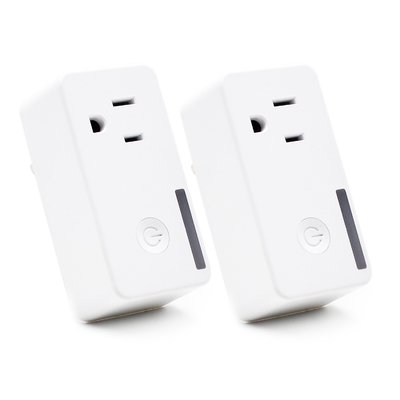 120V 2 Pack Wireless Wifi Plug Outlet Remote Control Your Home Smart Devices