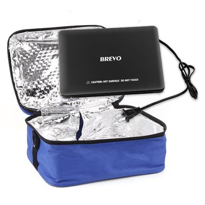 Portable Electric Lunch Box Convection Oven Slow Cooker For Prepared Meals Reheat & Fresh Food