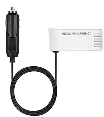 12V Micro Ozone Car Air Purifier for Bad Odour and Kill Bacteria with ABS Material