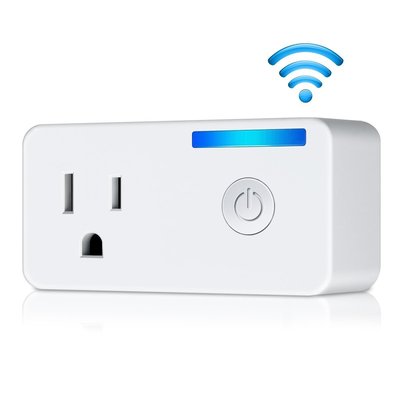 White16A Wireless Wifi Plug 20V Input Voltage With Power Consumption Monitoring