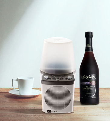 Milk / Wine / Beverage Electric Wine Bottle Chiller For Keeping / Switching Temperature