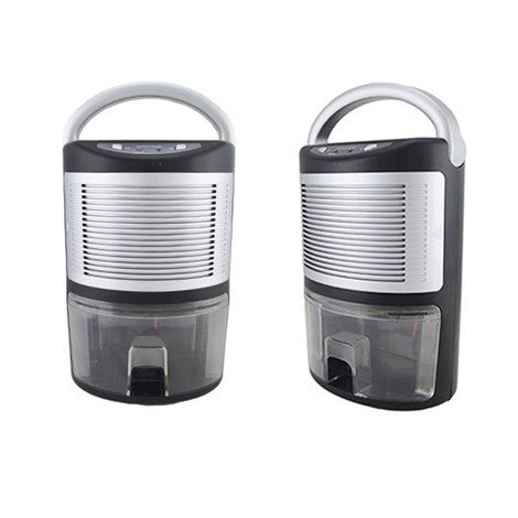 Portable Electric Dehumidifier / Energy Efficient Dehumidifier 1L Water Tank 60W