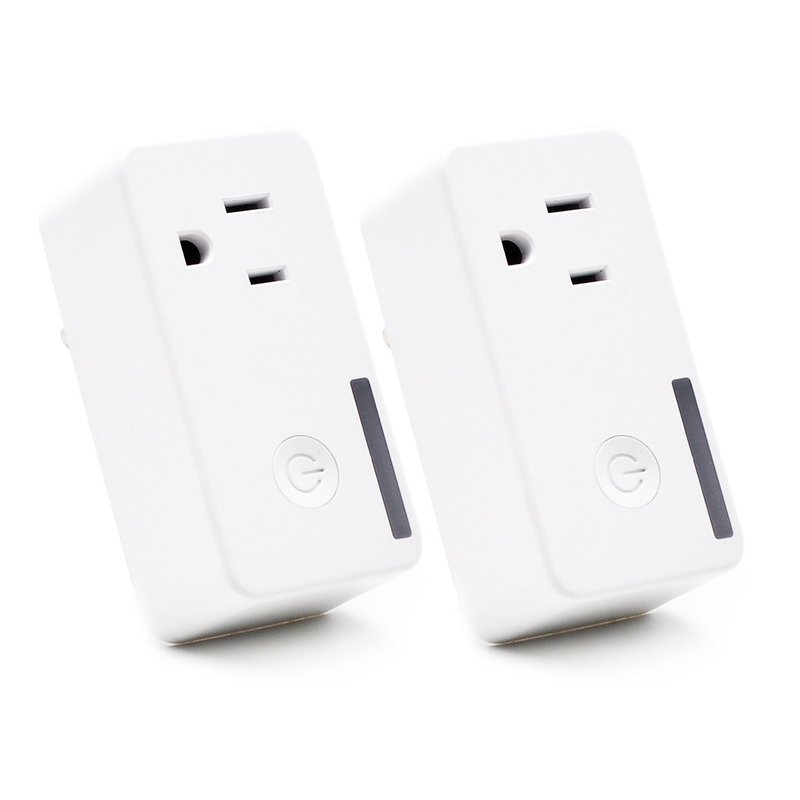 120V 2 Pack Wireless Wifi Plug Outlet Remote Control Your Home Smart Devices