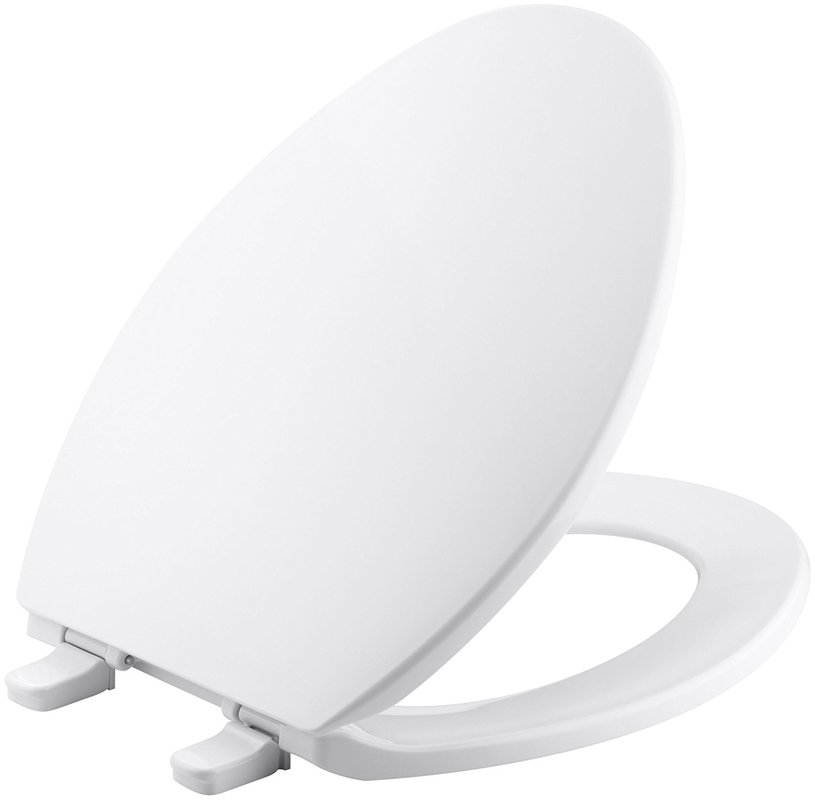 Low Voltage White Electric Heated Toilet Seat 3A Toilet Seat Warmer