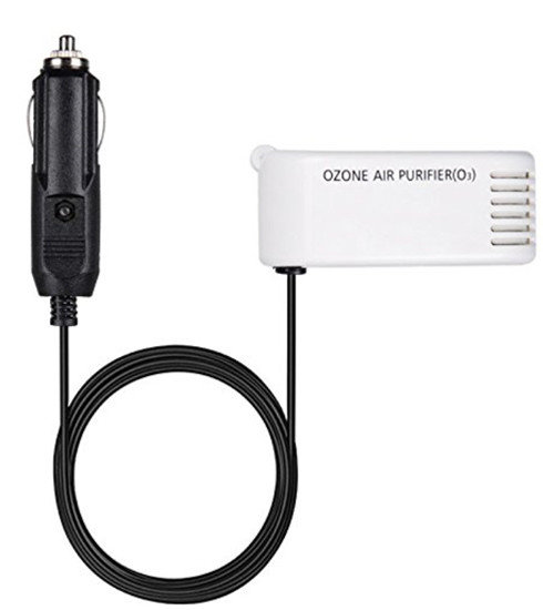12V Micro Ozone Car Air Purifier for Bad Odour and Kill Bacteria with ABS Material
