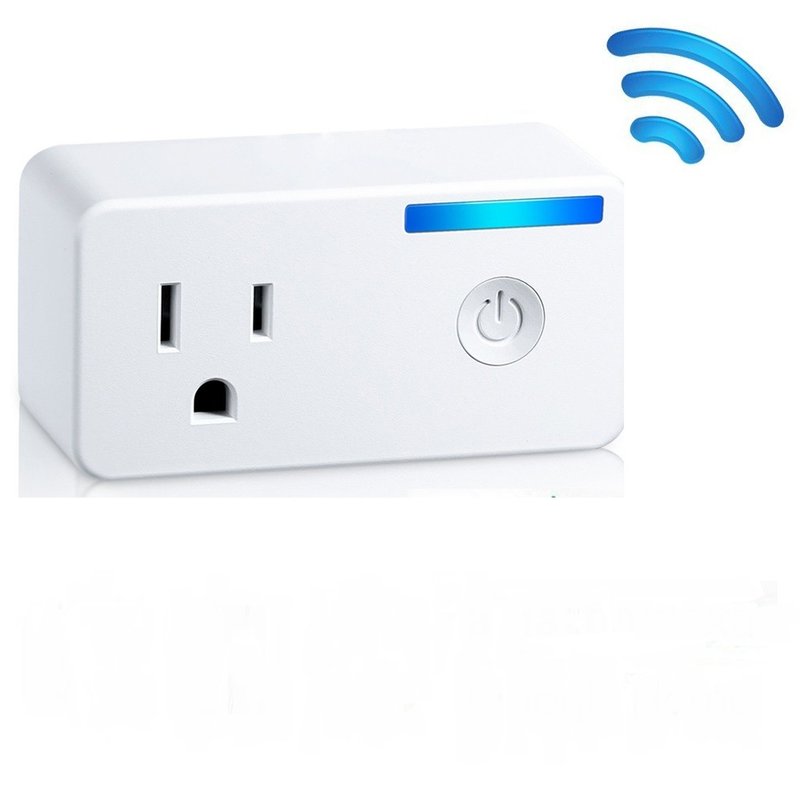 120V 16A Wireless Wifi Plug Outlet Remote Control Your Home by One APP