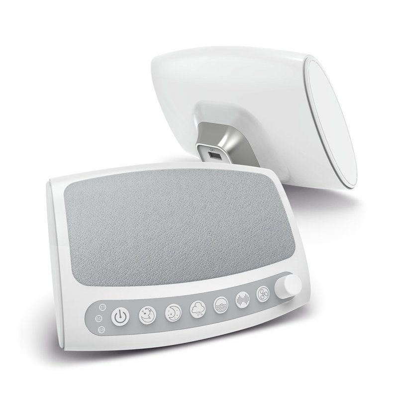 6 Sounds Compact White Noise Sound Machine , Electric Baby Noise Machine