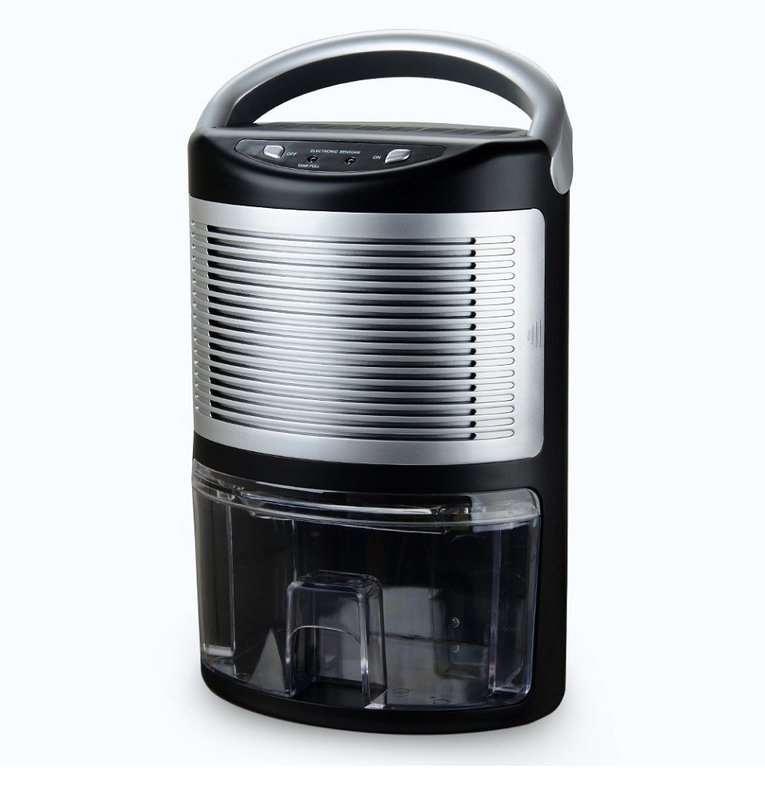 60W Portable Electric Small Room Dehumidifier ABS Fireproof Material