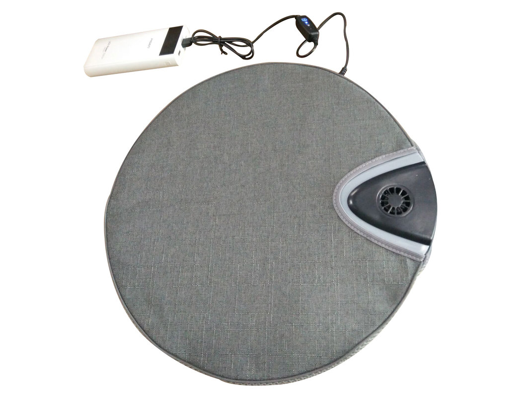 Electric Silicone Gel Seat Cushion For Car Drivers / Officers Outdoor
