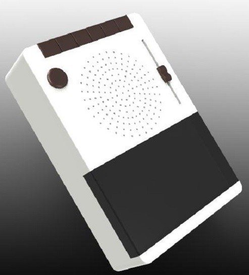 6 Compact Electric White Noise Sound Machine With Adapter / Battery