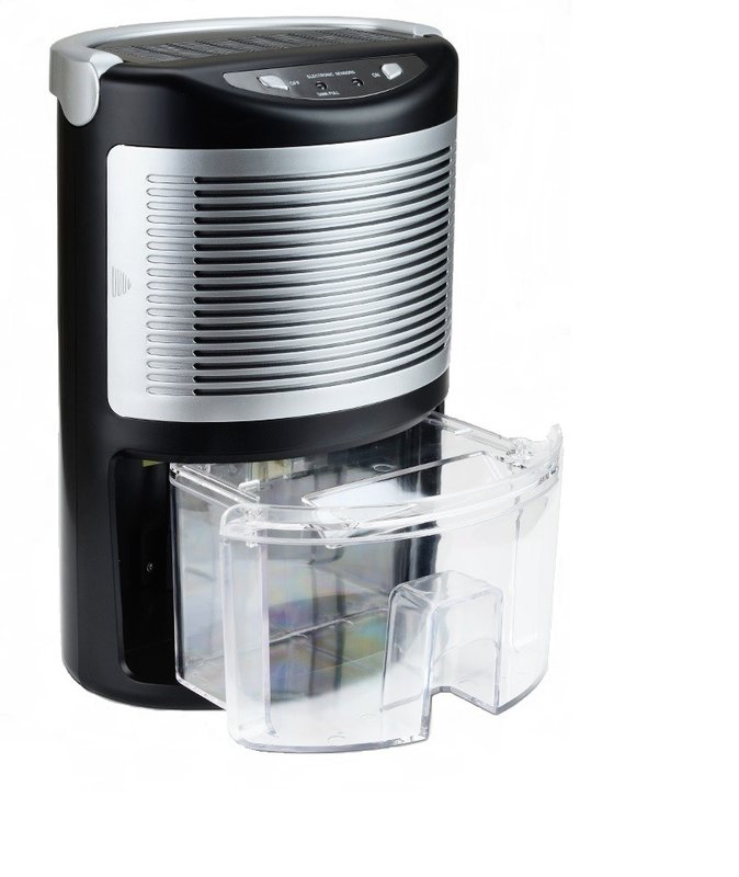 1L Water Tank Portable Air Dehumidifier For Small Basements / Bathroom / Bedroom
