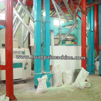 100T/24H flour making machine maize grits and flour grinding mill machine corn grits