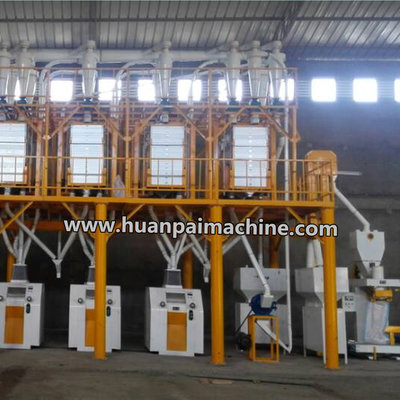 maize processing plant, 35-60ton per day maize milling machines for sale, wheat flour milling machine