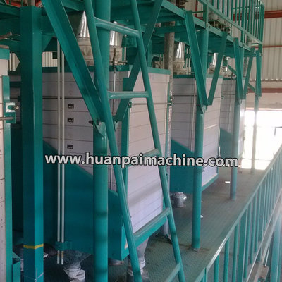 30-50TPD maize grinding hammer mill / flour milling and packing machines / maize flour milling machines