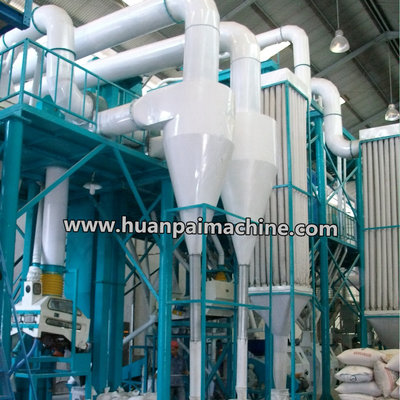 10-200TPD maize mill for sale in malawi / flour making machine / roller flour mill
