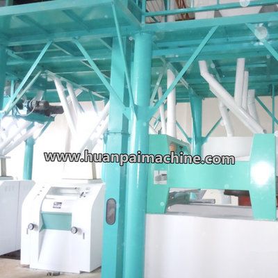 50-100TPD used maize milling machines / maize milling machine / low price flour mill plant