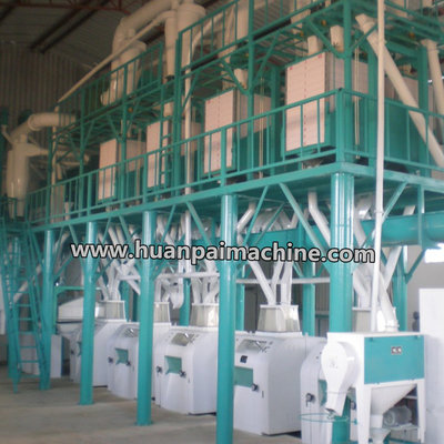50-100TPD used maize milling machines / maize milling machine / low price flour mill plant