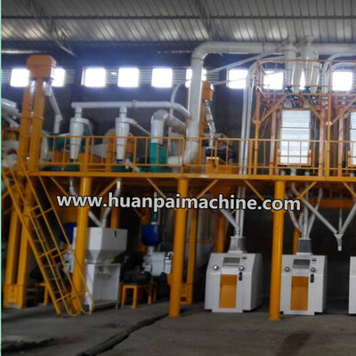 50-60TPD flour mill machines maize milling and packaging machine cost of maize milling machine in kenya